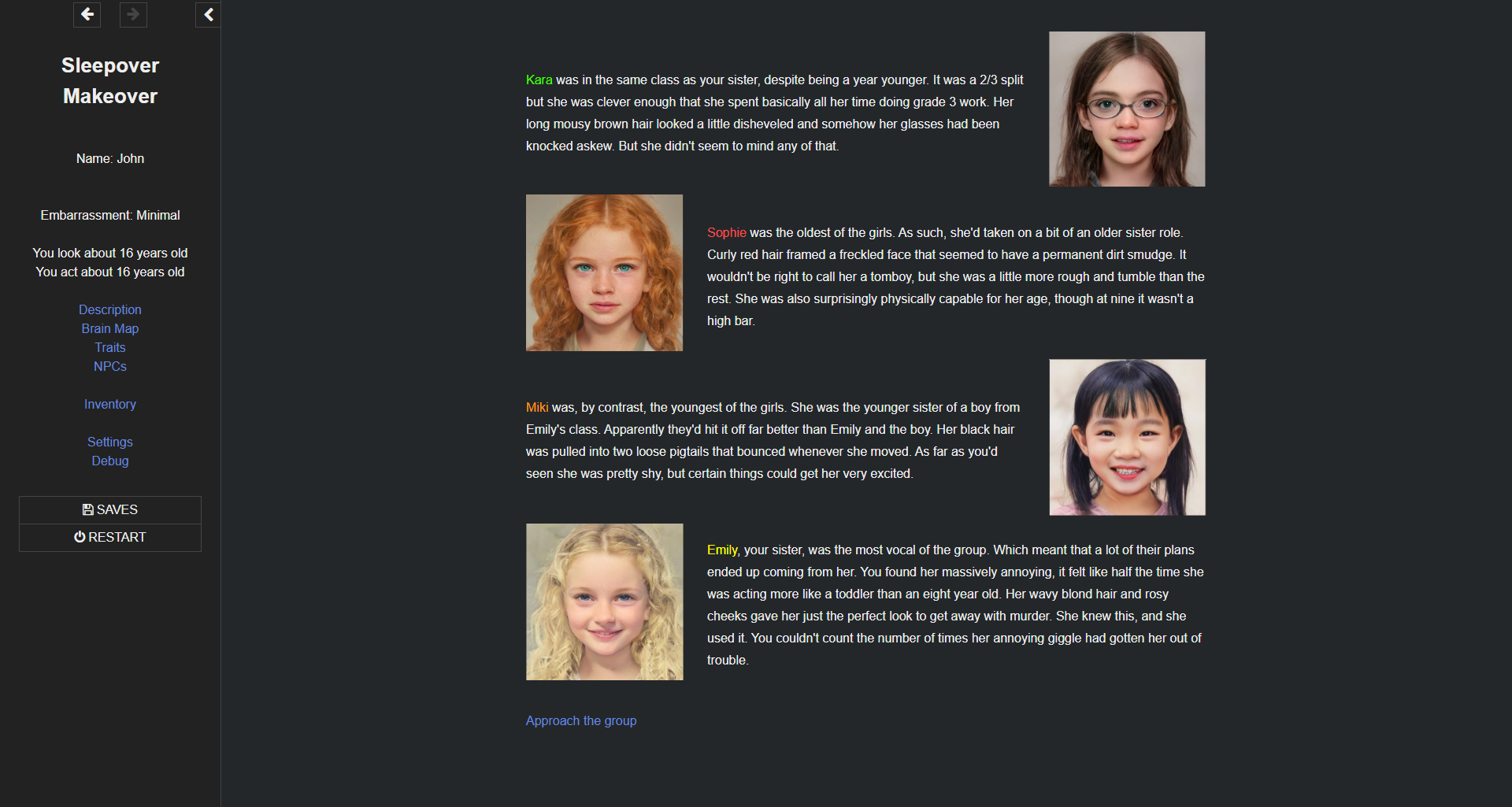 Sleepover Makeover – diapergames
